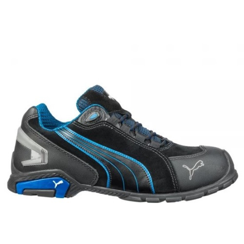 Puma 642755 - Men's - RIo ESD Aluminium Toe - Black/Blue | Shoe Doctor ...