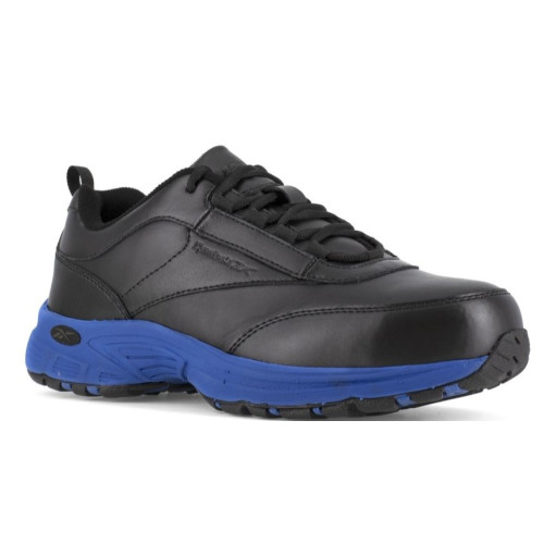 Reebok RB4830 - Men's - Ateron EH Steel Toe - Black/Blue | Shoe Doctor ...